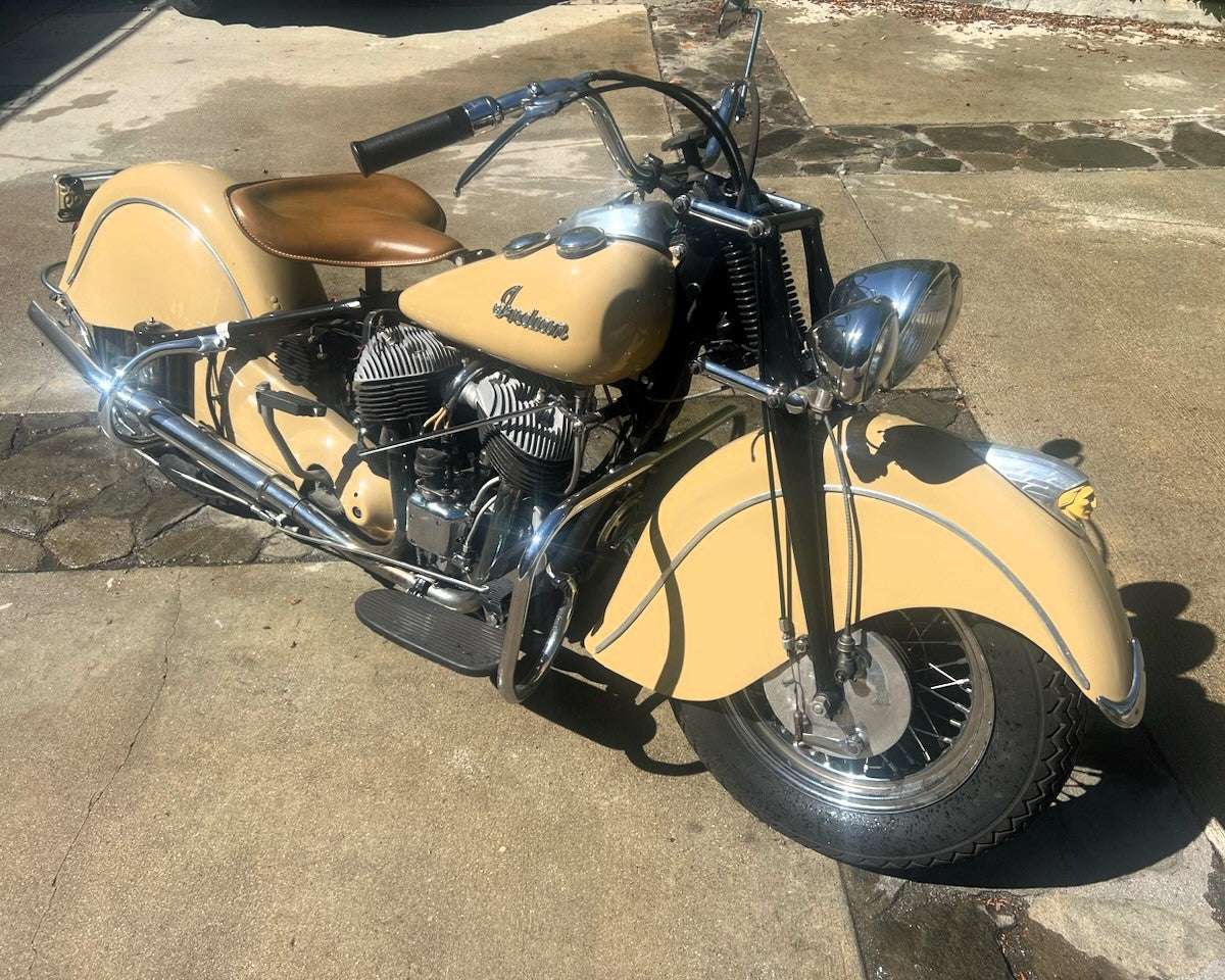 Sold - 1948 Indian Chief 80" Motor and 4 Speed Transmission - Sold ...