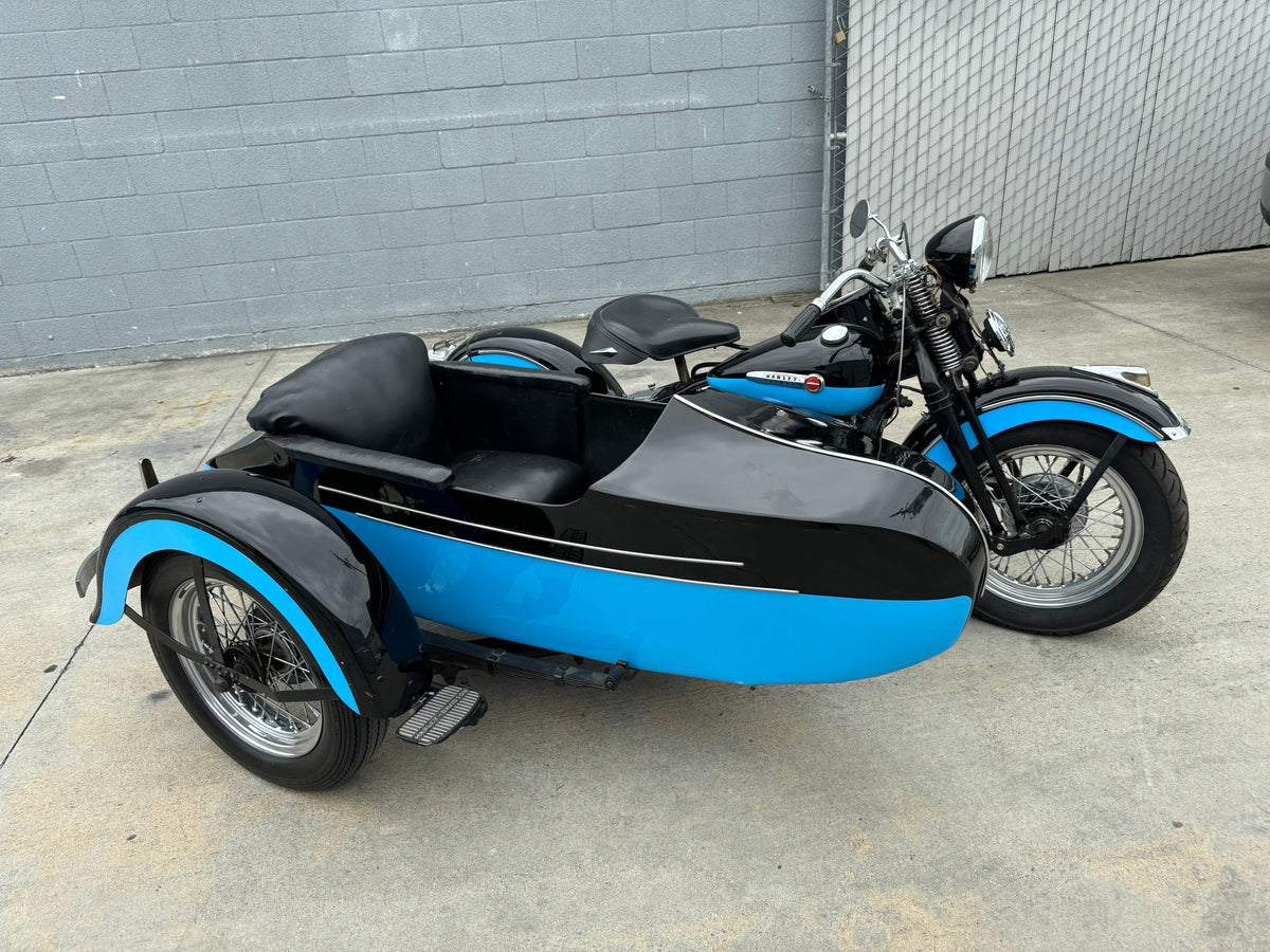 1949 Harley Davidson EL Panhead with Sidecar – The Vintage MotorCo